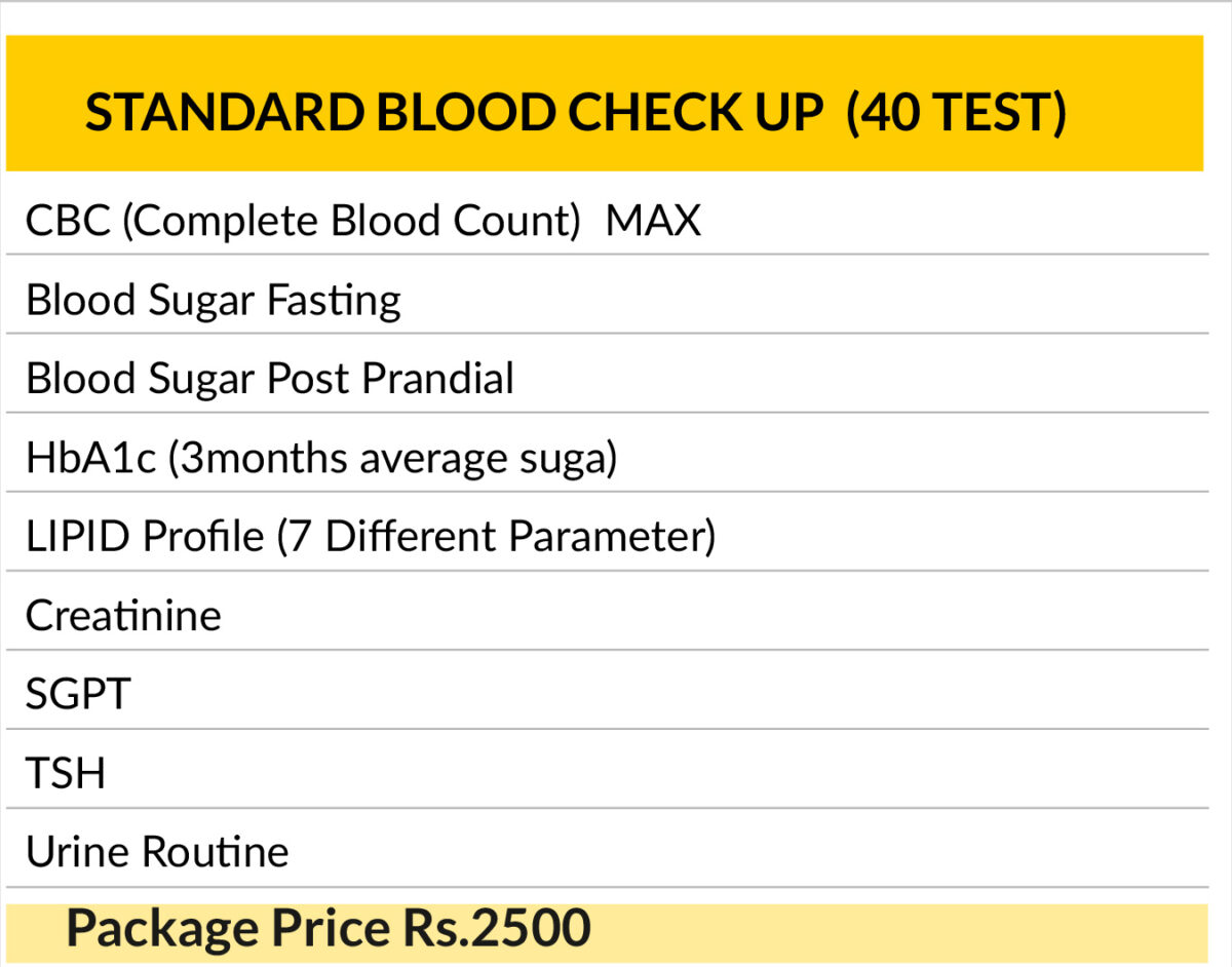 Home Health Check-up – Sunflower Laboratory & Diagnostic Center